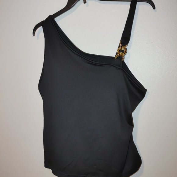 Tops | Black Chain Top | Poshmark